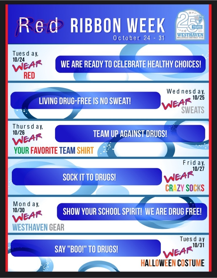 Red Ribbon Week 2023! | Westhaven School